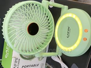 Cafini Rechargeable Fan With LED Light and 90degree Rotation in Ojo ...
