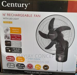 3in1 16" Century Rechargeable Ac/Dc Wall Fan-supports Solar in Ibadan ...