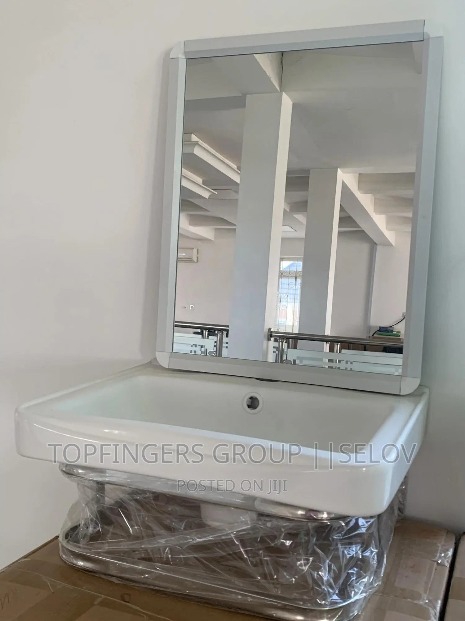 Wall Mounted Wash Basin With Aluminum Base And Mixer Tap in Lugbe ...