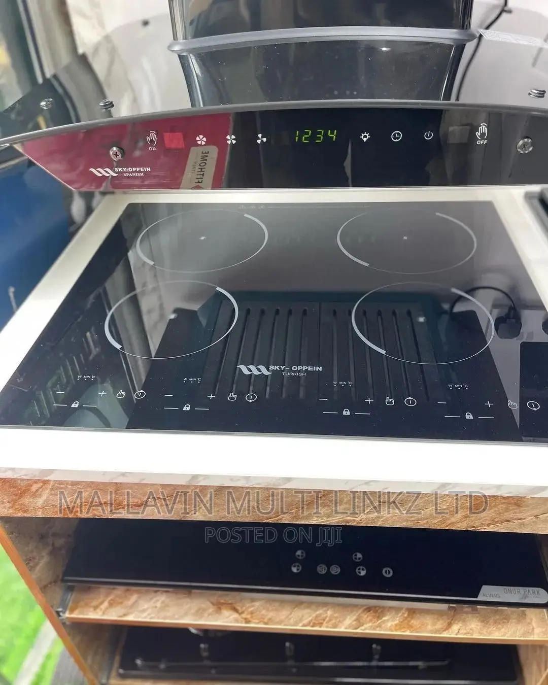 Built-in 4 Burner Induction Hob Black in Ikeja - Kitchen Appliances ...