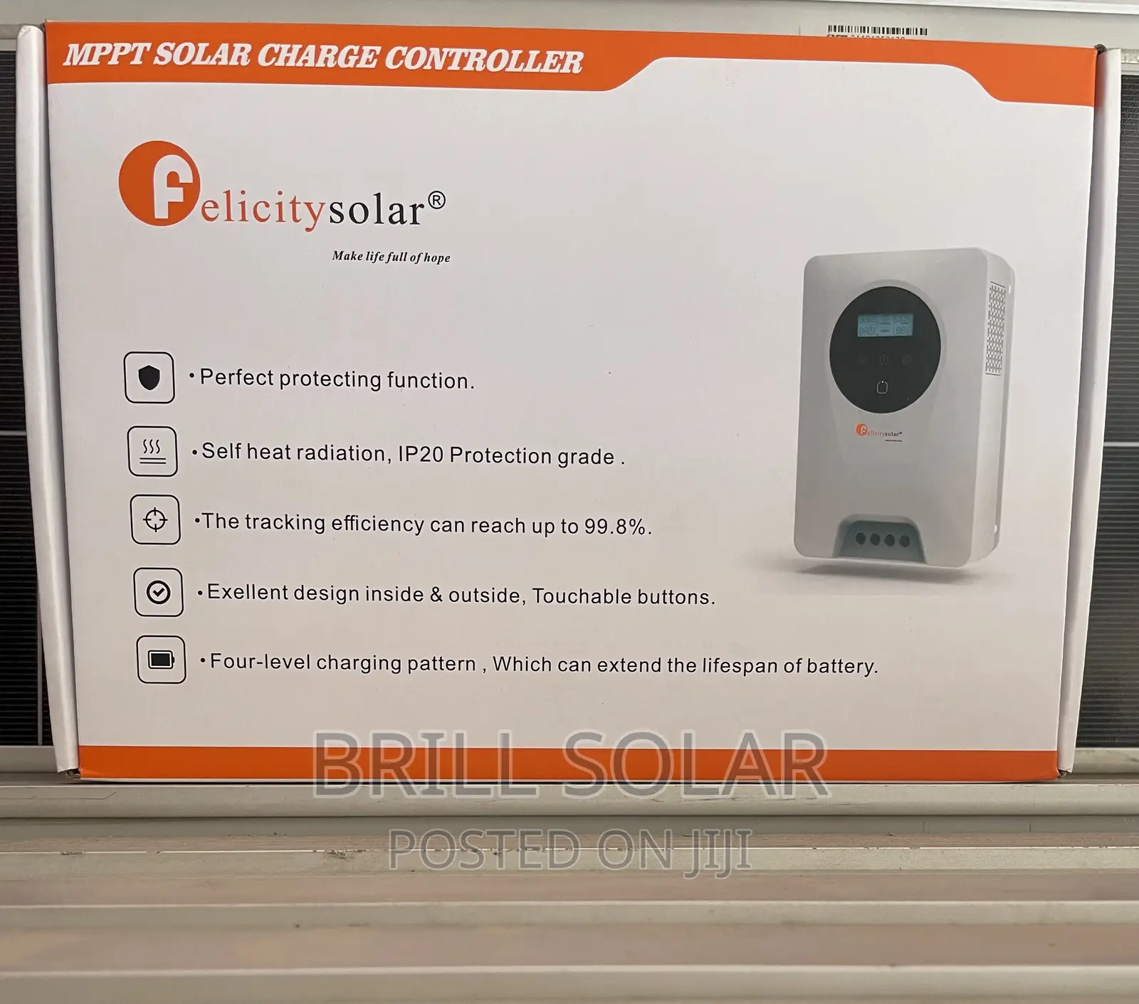 45a, 12v/24v/48v Felicity MPPT Solar Charge Controller in Ojo - Solar ...