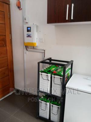 5.5kva With 4 Batteries Installation in Ikeja - Solar Energy, Powerflux ...