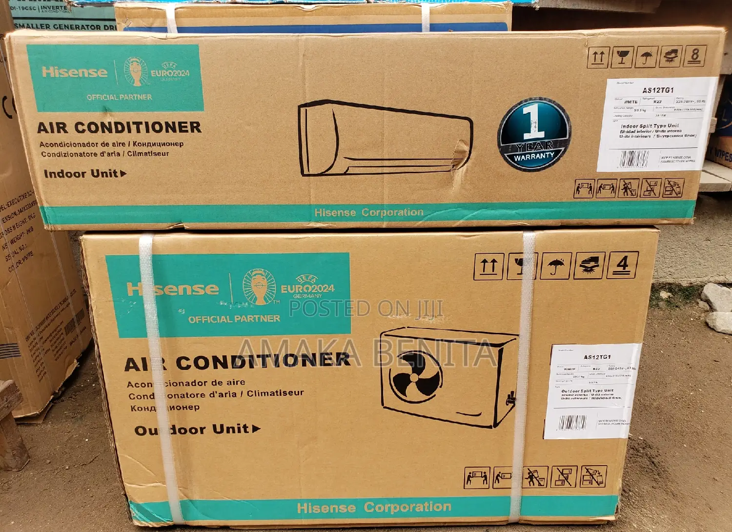 Hisense Air-condition 1.5hp (Non Inverter) for sale - Amaka Benita ...