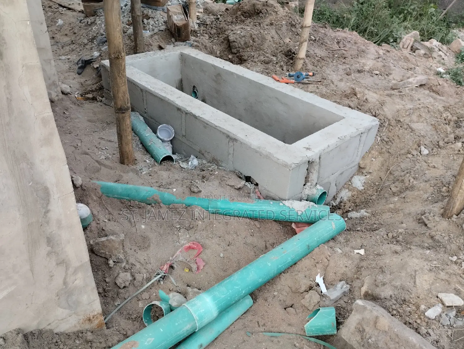 Biodigester Sewage System in Ajah - Building & Trade Services, St Jamez ...