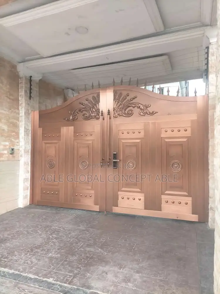 Pure Copper Gate With Remote Control in Orile - Doors, Able Global ...