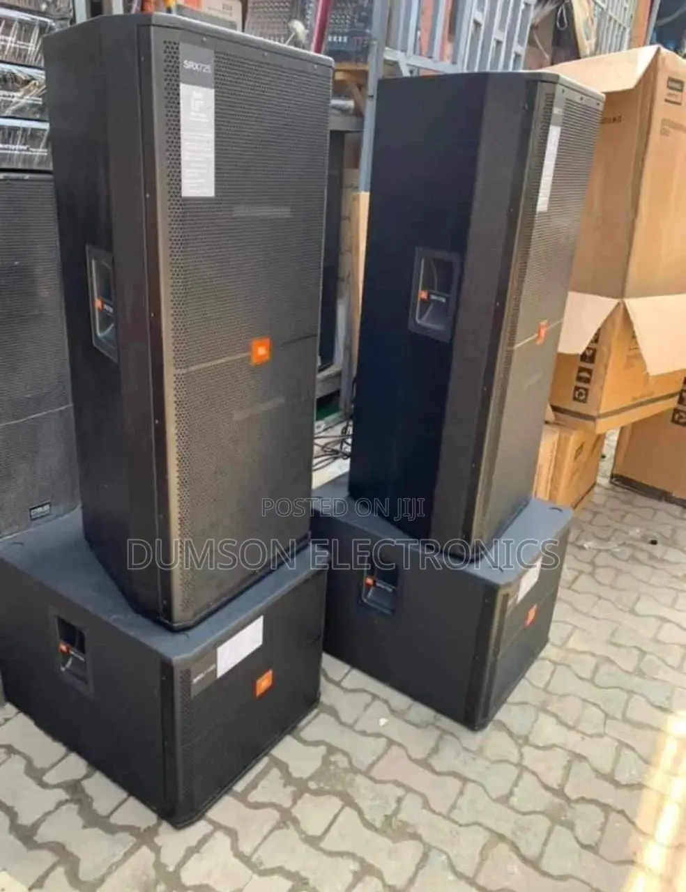 JBL Speaker Full Range and Single Subwoofer in Ojo - Audio & Music ...