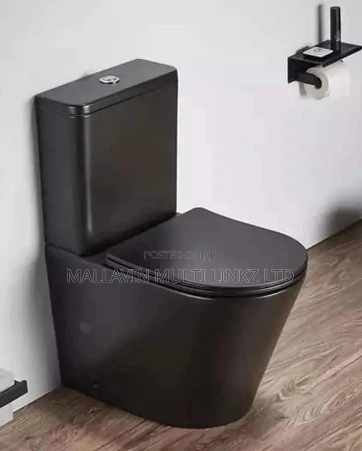 Matte Black Round Wc Sets in Orile - Plumbing & Water Systems, Mallavin ...