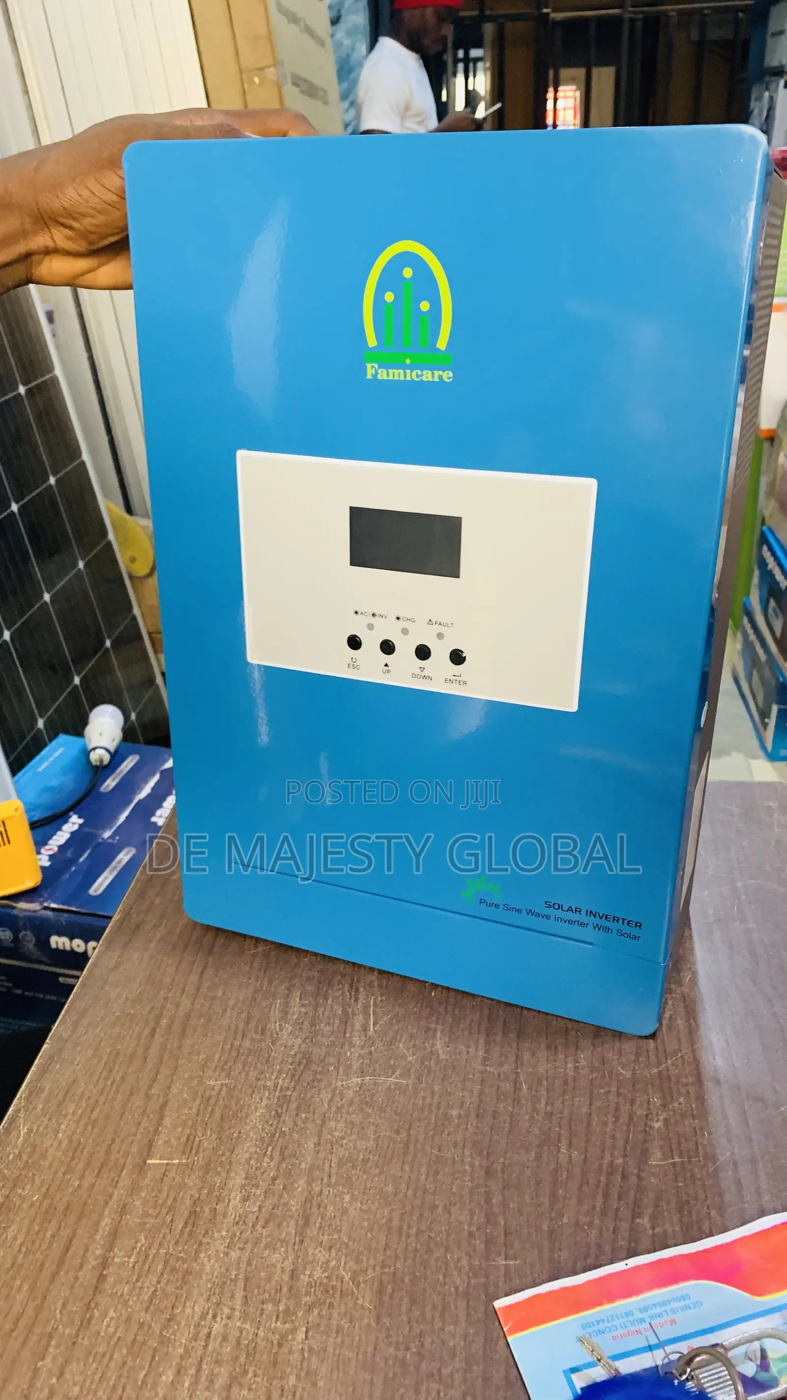 2.5kva 24V Famicare Hybrid Inverter With 60A Controller in Garki 2 - Solar Energy, De Majesty ...