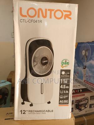 Lontor 12" Rechargeable Water Mist Fan in Ikeja - Home Appliances, Ani ...