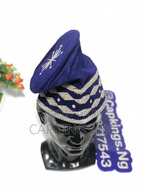 Blue Traditional Beaded Cap for Yoruba and Igbo in Ojo - Clothing ...