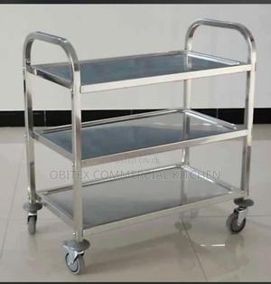Stainless Food Trolley Is Available for Sale at Good Prices in Lekki ...