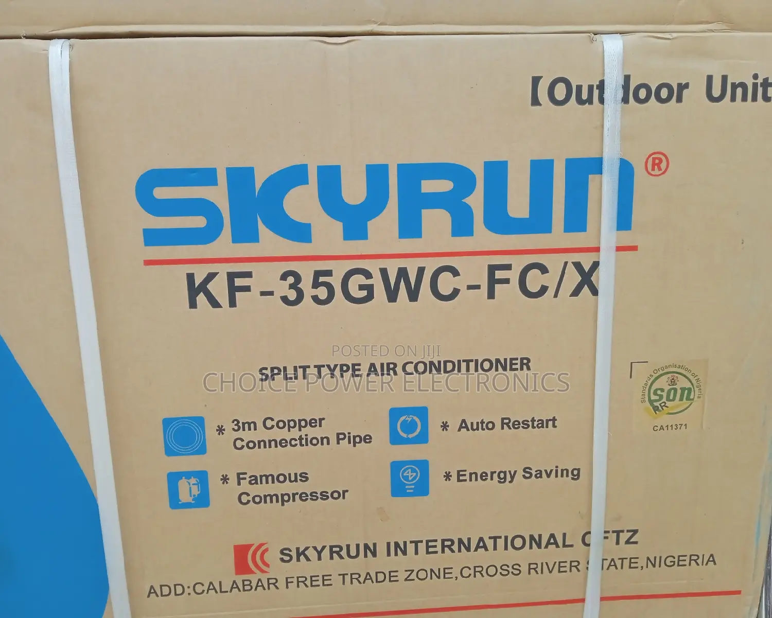 Skyrun Split AC 1.5hp. With Free Installation Kit for sale - CHOICE ...