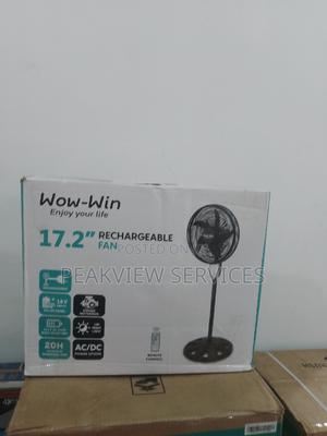 Brand Spanking New Wow Win Rechargeable Standing Fan in Badagry - Home ...
