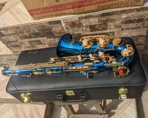 Atlantic Alto Saxophone Gold and Blue in Ojo - Musical Instruments ...