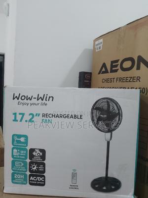 Easy to Operate (17.2) Inches Wow Win Rechargeable Fan in Ikoyi - Home ...