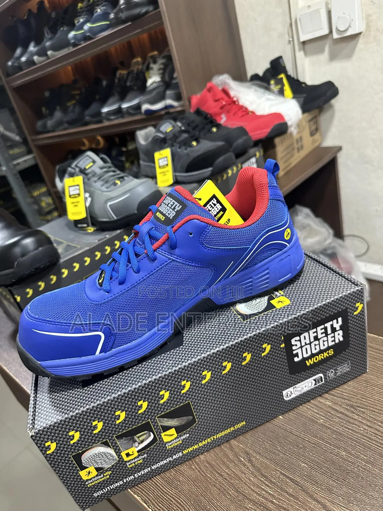 Safety Jogger Aak S1P Low Boot Blue Color in Lagos Island (Eko ...