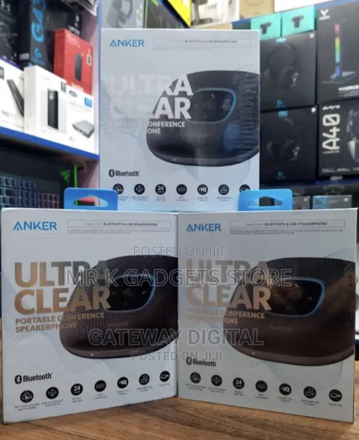 Anker Powerconf Bluetooth Speakerphone in Ikeja - Audio & Music Equipment, Mr K Gadgets Store ...