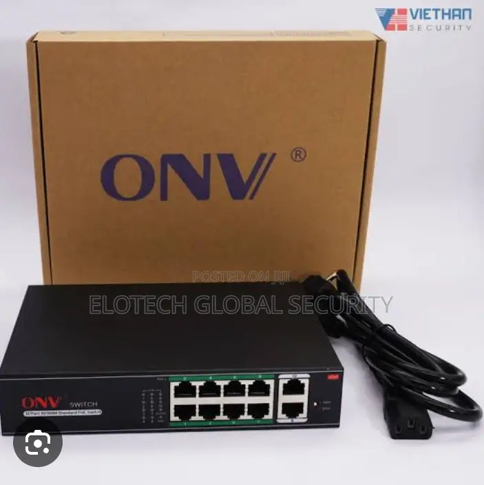 ONV Poe Switch in Ikeja - Networking Products, Elotech Global Security ...