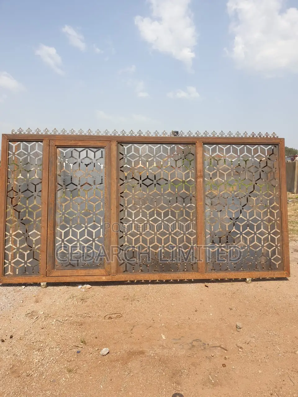CNC Laser Designed Heavy Sliding Gate in Dei-Dei - Doors & Security ...