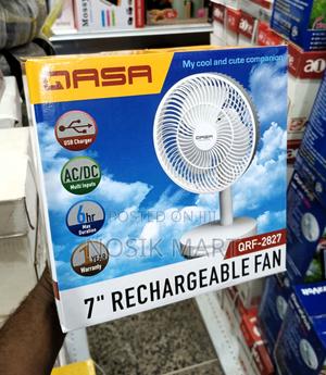 QASA 7 Inch Rechargeable Fan in Ikeja - Home Appliances, Nosik Mart ...