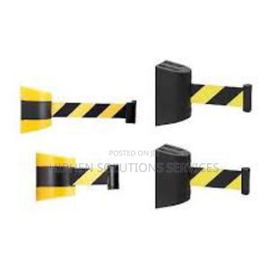 Retractable Belt Barrier Fixed Wall Mount Safety in Yaba - Safety ...