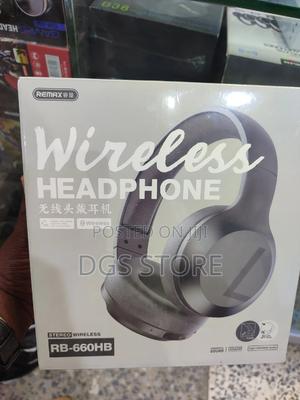Remax RB 660HB Bluetooth Headphone in Ikeja - Headphones, Dinocent Global System | Jiji.ng