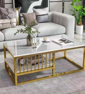 Nordic Double Layer Center Table (100cm) (120cm) for sale - Adreham ...