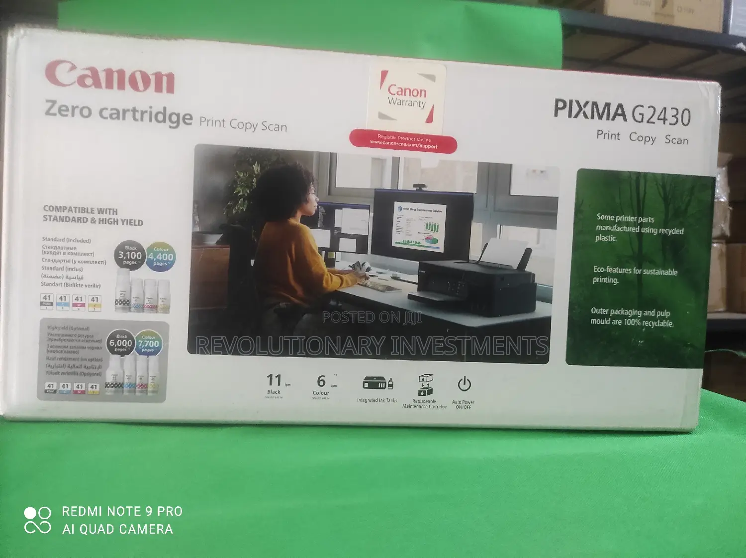 Canon PIXMA G2430 Mega Tank Printer in Lagos Island (Eko) - Printers & Scanners, Revolutionary ...