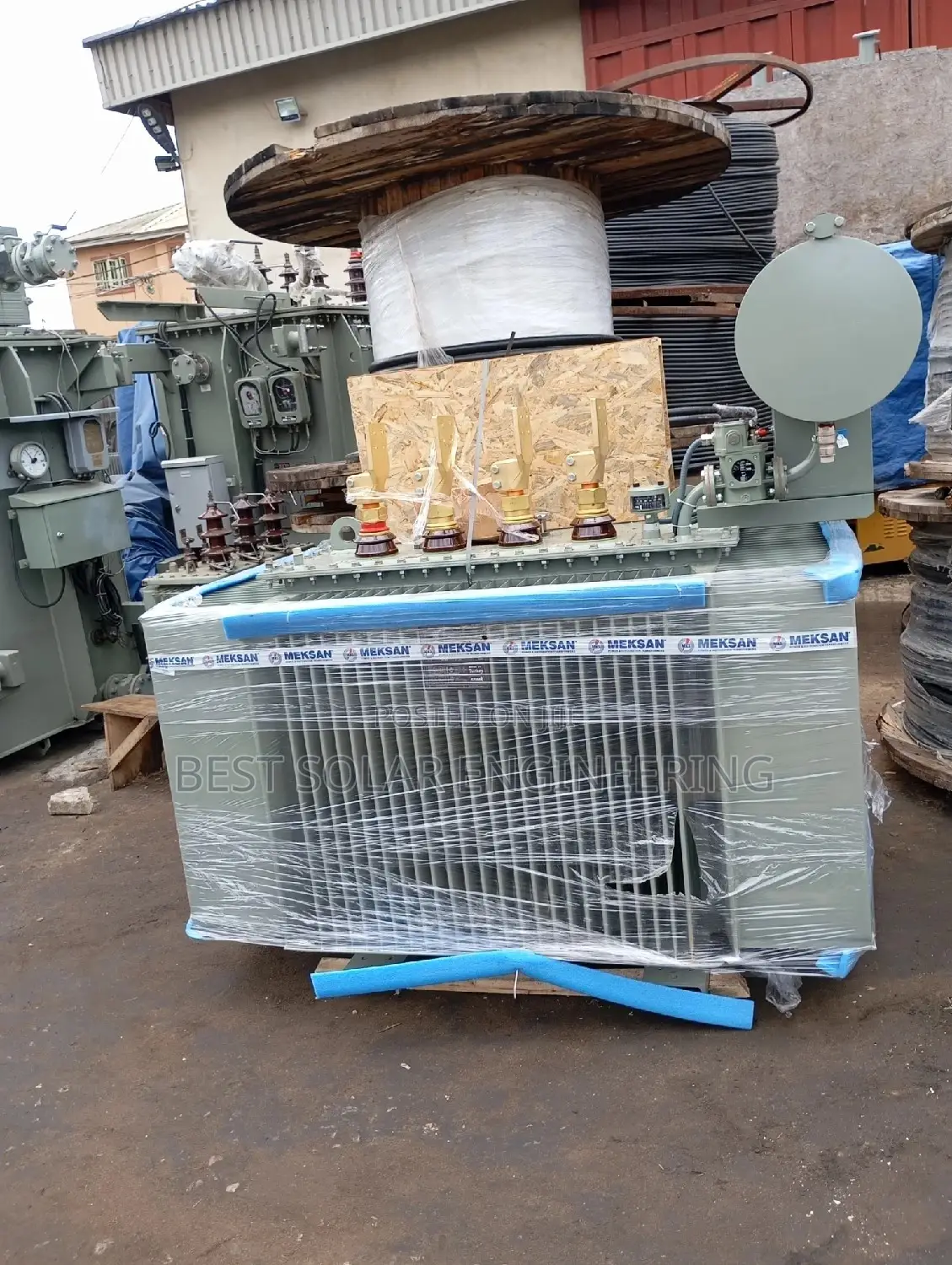 1500kva 33/0.415kv or 1.5mva 33/0.400kv Meksan Transformer for sale ...