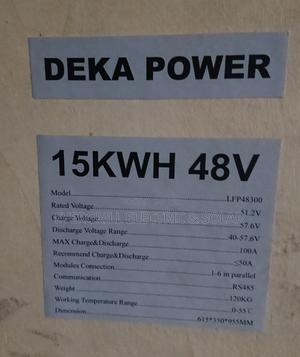 Deka Power Lithium Battery 15kwh 48v in Ojo - Solar Energy, Evergrill ...