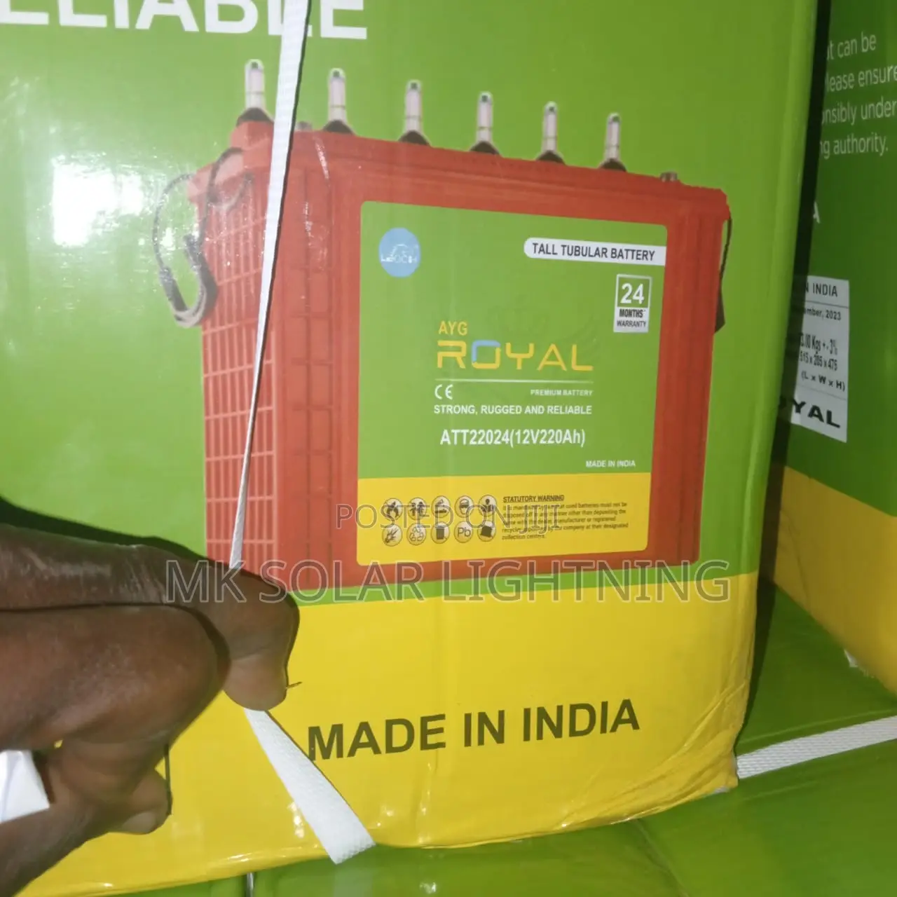 12v 220ah Royal Tubular Batteries in Ojo - Electrical Equipment, Mk ...