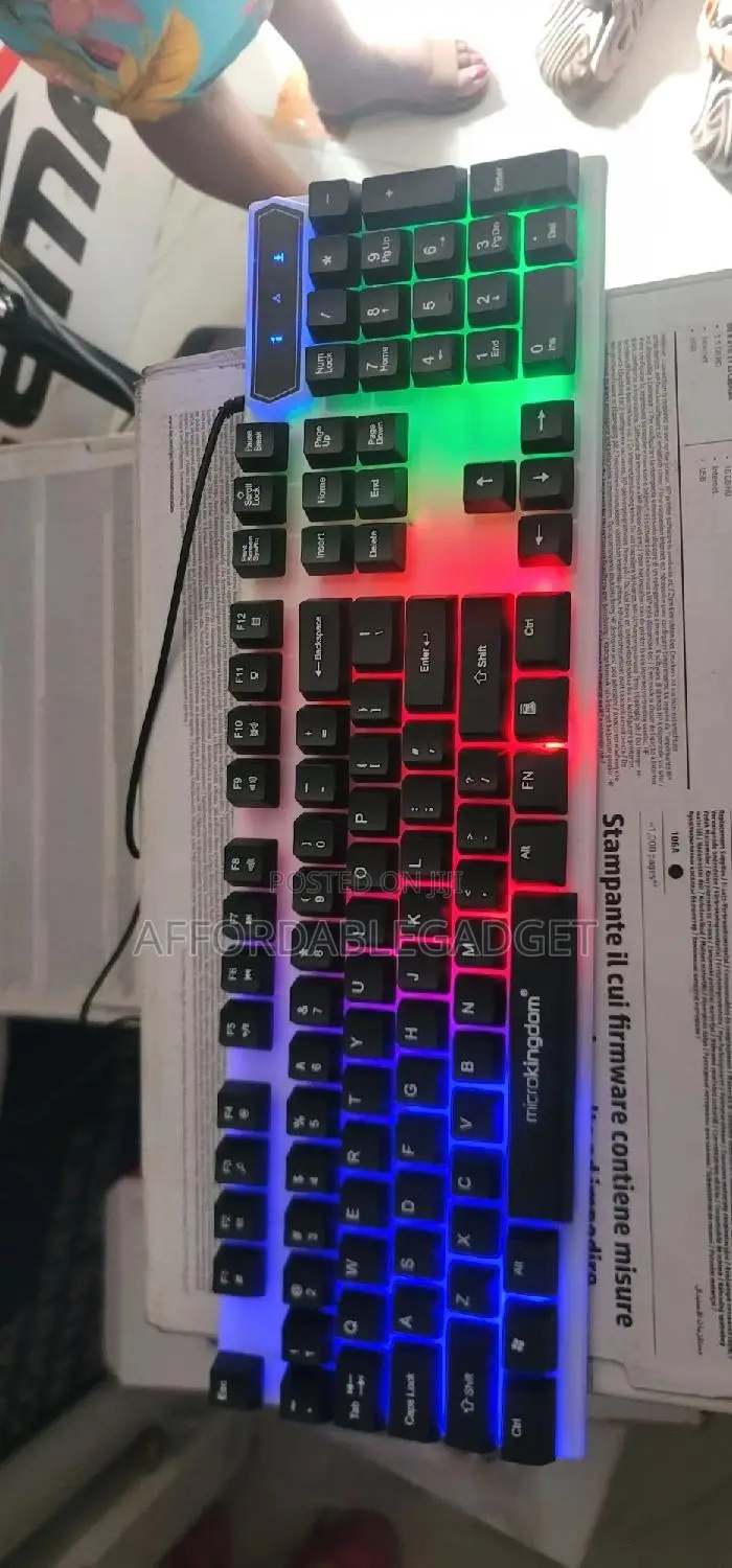Wire Keyboard With RGB Backlight in Ikeja - Computer Accessories ...