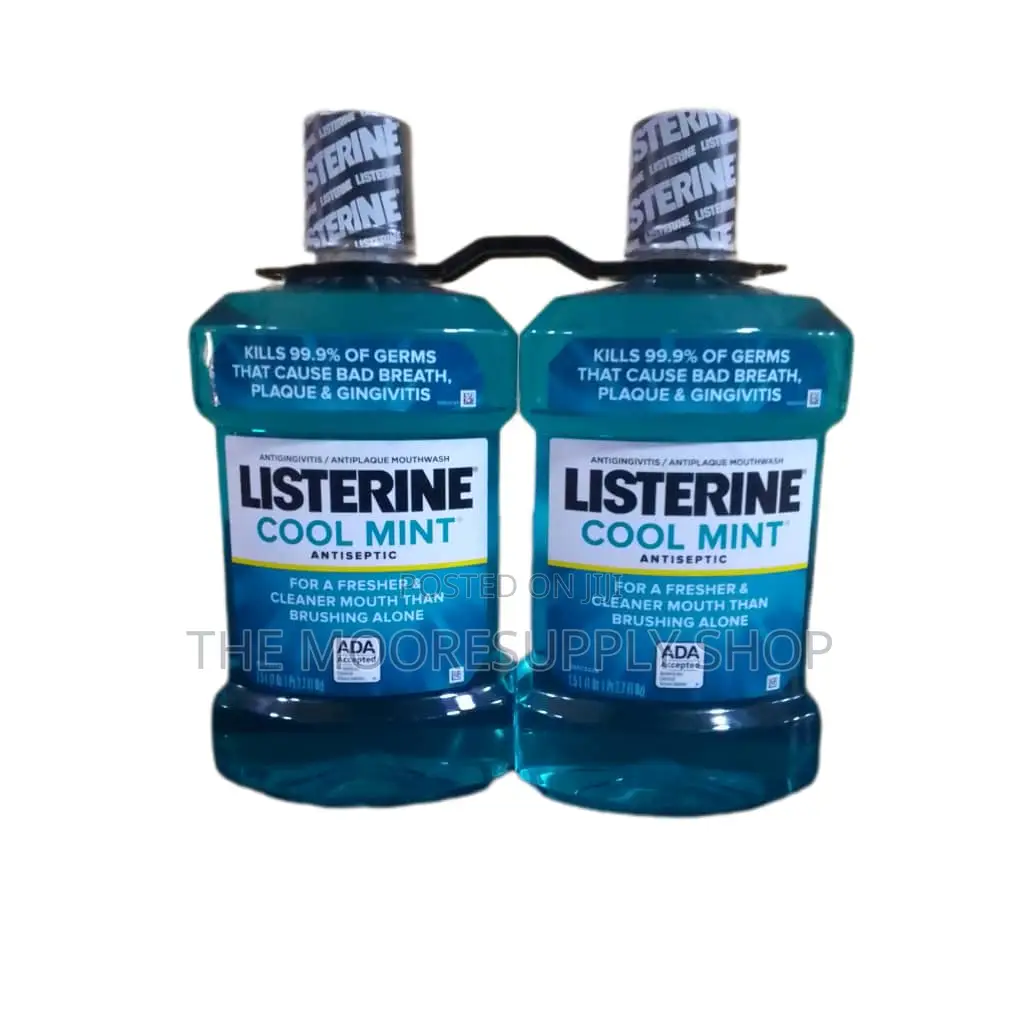 Listerine Mouthwash Cool Mint X 1 in Lagos Island (Eko) - Oral Care, Moore Supplies | Jiji.ng