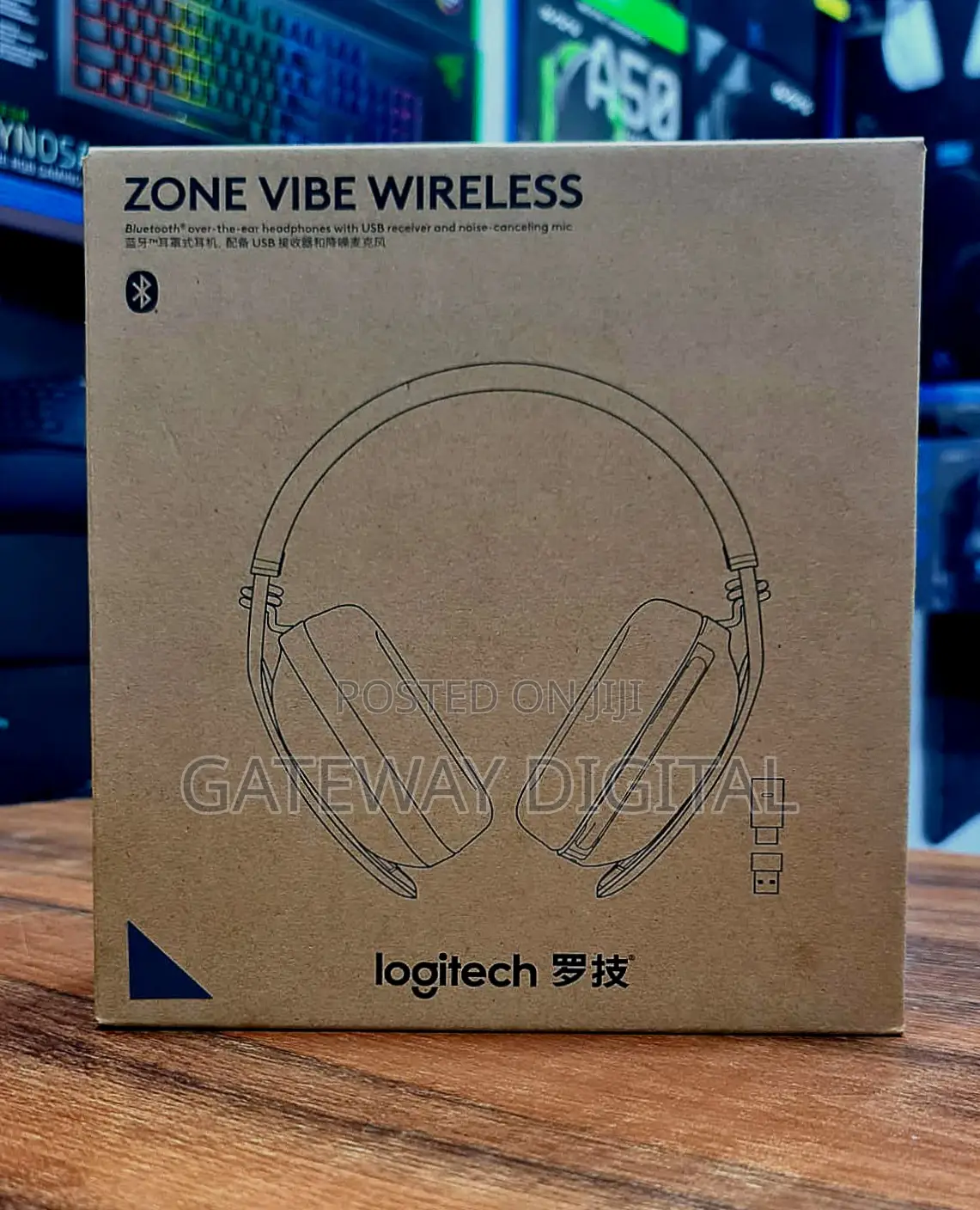 Logitech Zone Vibe Wireless Bluetooth Headset - Black in Ikeja ...