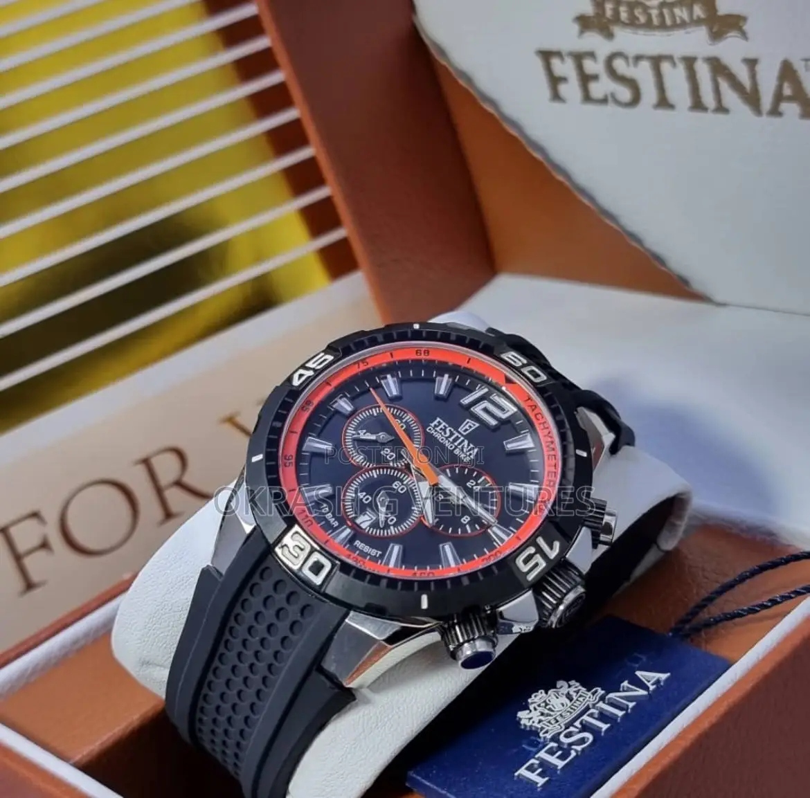 Festina Chronograph Rubber Strap Watch in Lagos Island (Eko) - Watches ...