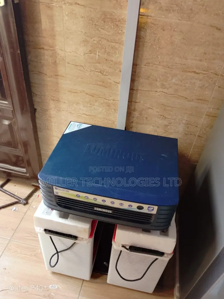 Complete Solar Installation With Luminous 1.5kva Inverter in Wuse 2 ...
