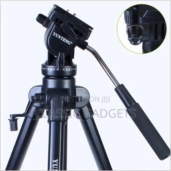 Yunteng VCT-880 Video Tripod Stand for sale - Classic gadgets Price: ₦ ...