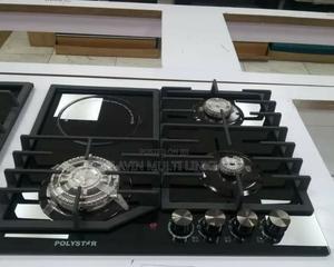 Polystar 3 Burner Gas Cooker and 1 Electric Built-in Gas Hob in Orile ...
