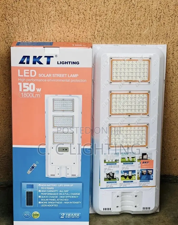 Akt Solar Street Light in Ojo - Solar Energy, C C Lighting Christopher ...