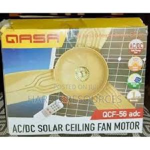 Qasa Solar Ceiling Fan 12v Dc/Ac 6watts - 56" in Port-Harcourt - Home ...