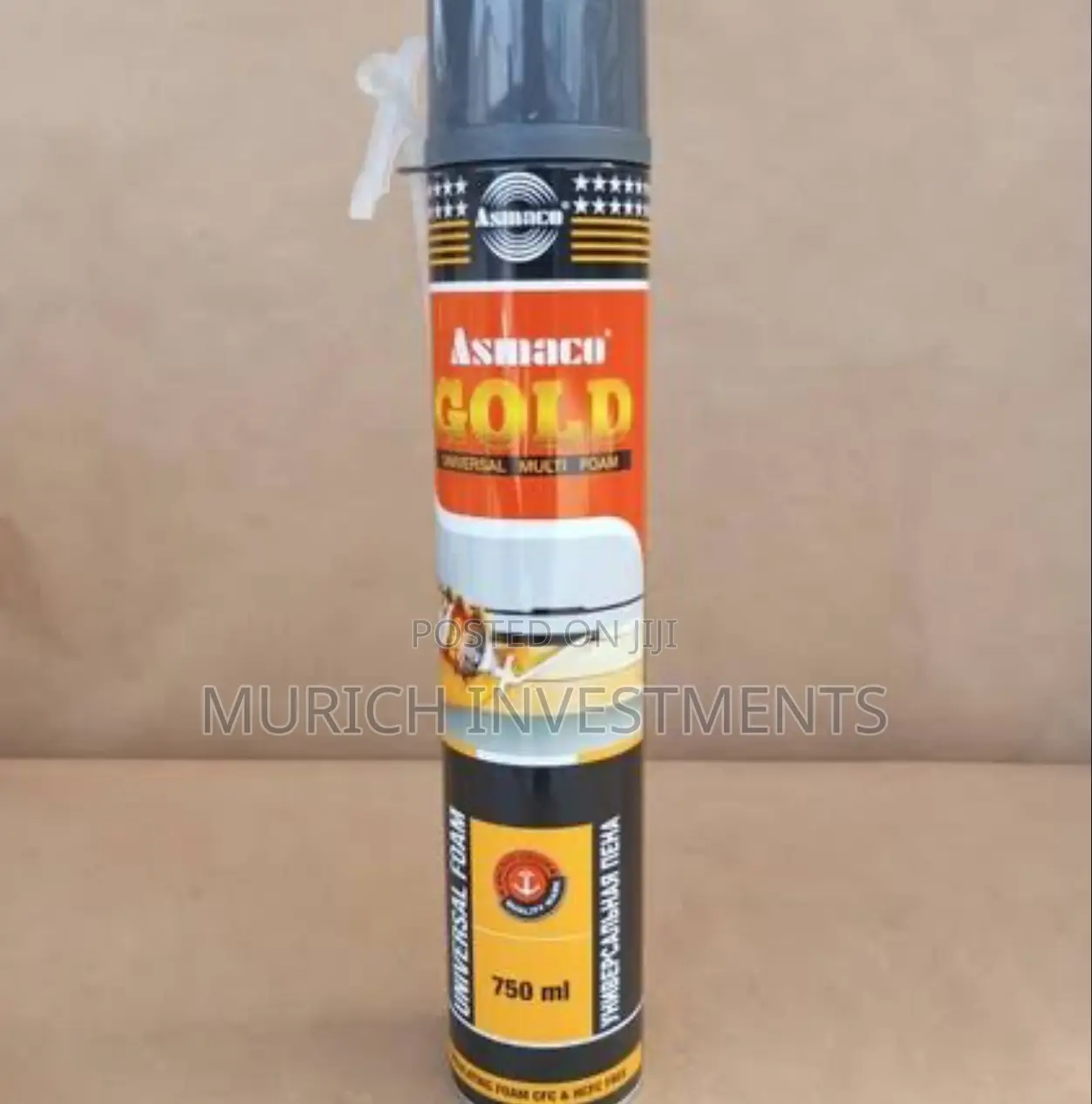 Asmaco Foam Spray To Fill Voids Cracks 750ML for sale - MURICH ...