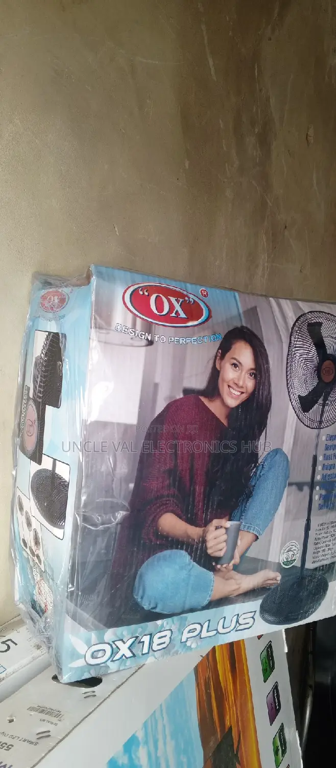 Ox Plus 18" Standing Fan in Ojo - Home Appliances, Uncle Val ...