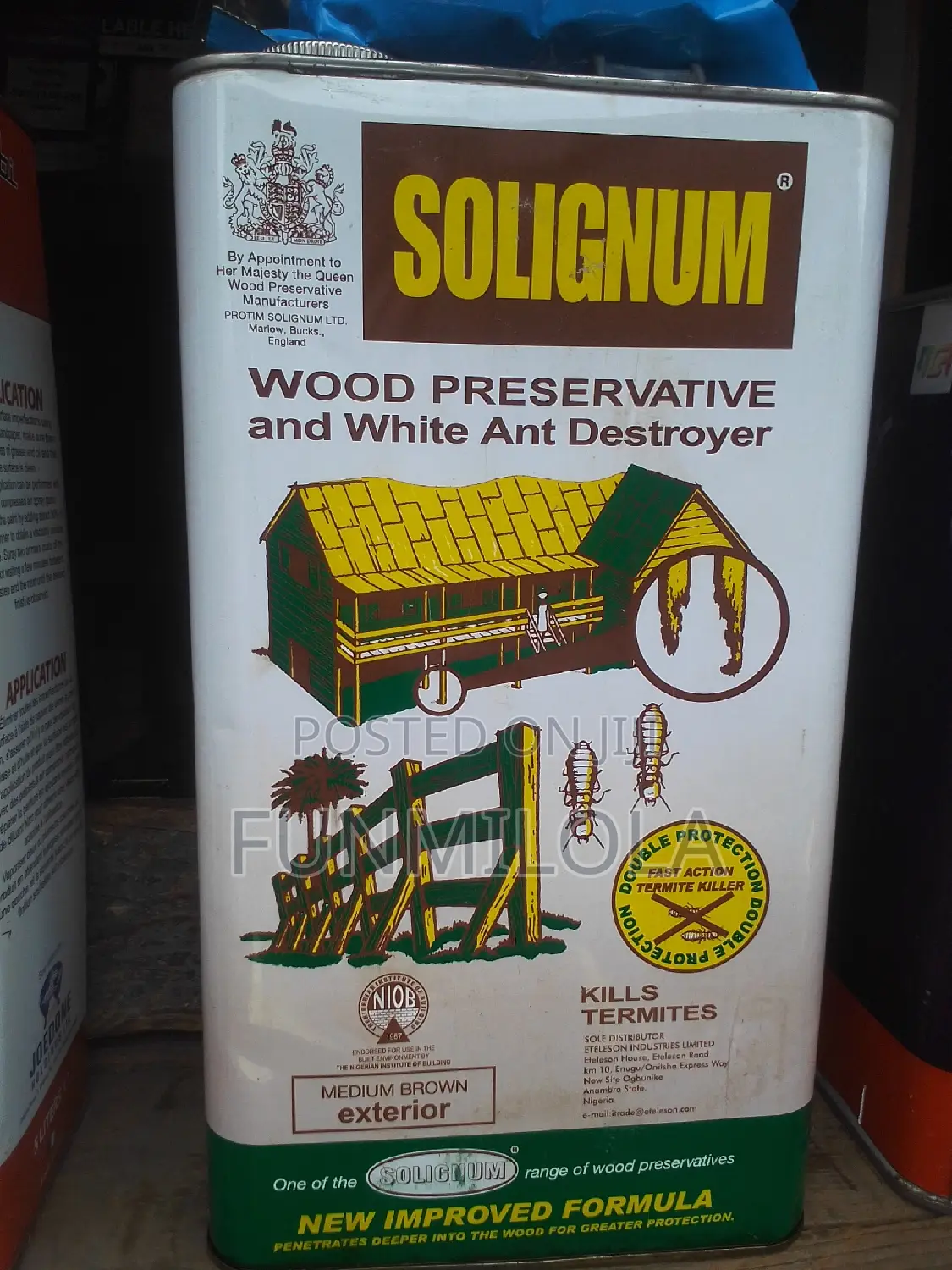 Solignum Wood Preservative White Ant Destroyer 5litres in Mushin ...