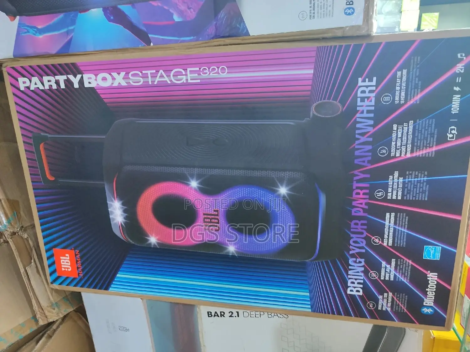 JBL Partybox Stage 320 Bluetooth Speaker in Ikeja - Audio & Music ...