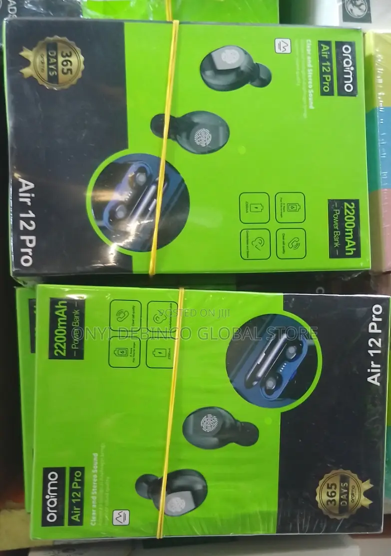 Oraimo Earbuds Air 12 Pro Wireless Earphones in Ikeja - Headphones ...