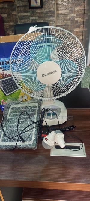 12inch Rechargeable Solar Table Top Fan in Ojo - Solar Energy, Iyke ...