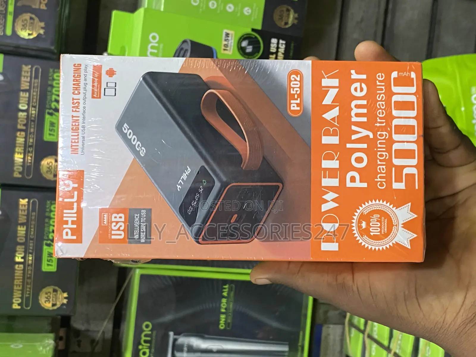 The Philly Polymer Charging Treasure 50000mah Power Bank in Ojo ...