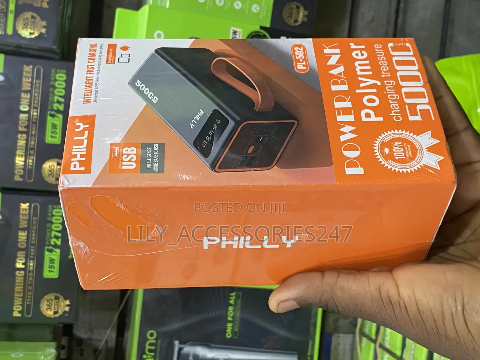 The Philly Polymer Charging Treasure 50000mah Power Bank in Ojo ...