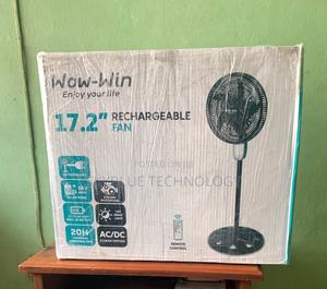 Original Wow-Win 17.2 Inch Rechargeable Solar Fan + Remote in Egbe ...