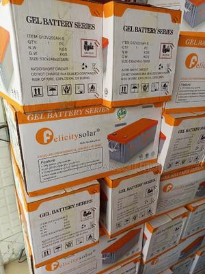 200ah 12V Felicity Dry Cell Battery in Ikeja - Solar Energy, Johnnel ...